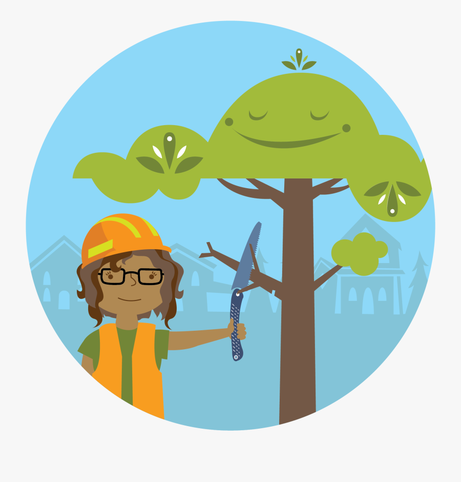 Arborist Cartoon , Free Transparent Clipart - ClipartKey
