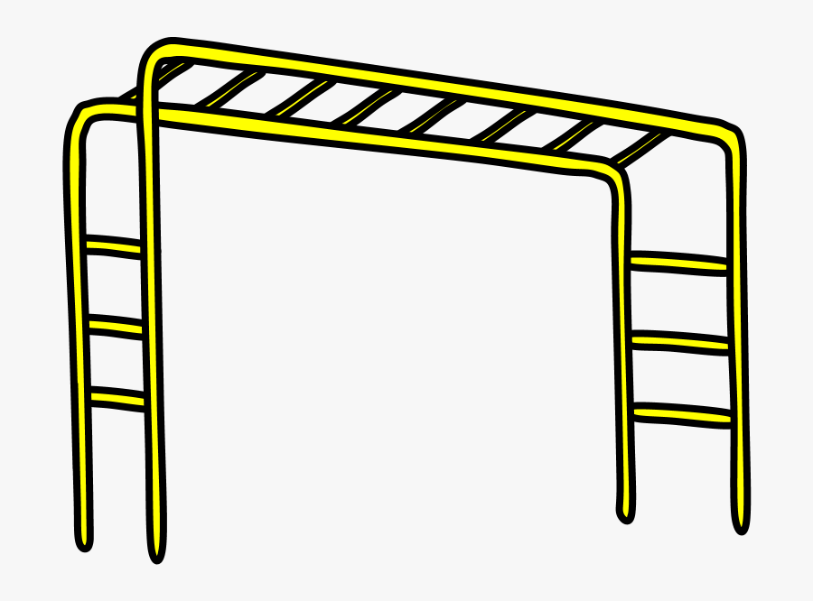 Monkey Bars, Yellow - Monkey Bars Clipart , Free Transparent Clipart ...