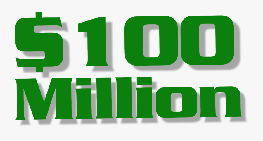100 Million Logo - Graphic Design , Free Transparent Clipart - ClipartKey