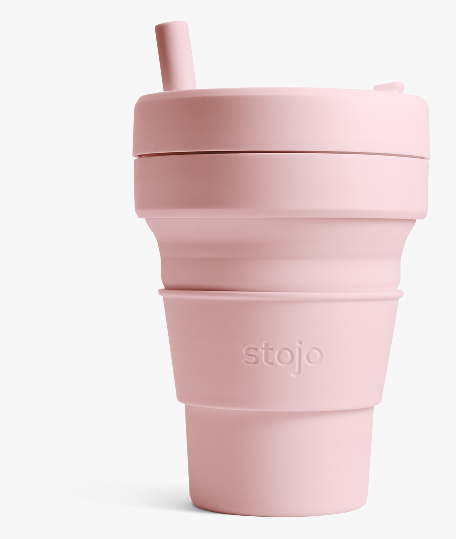 New Stojo Biggie Cup - Stojo Biggie Carnation , Free Transparent Clipart - ClipartKey