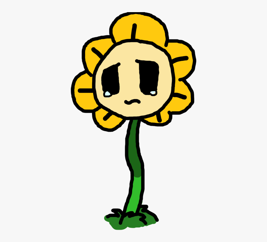 Sad Flower Cartoon Transparent , Free Transparent Clipart - ClipartKey