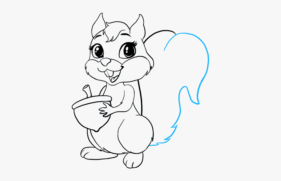 Drawn Squirrel Gilhari - Cartoon Sketches Of Squirrels , Free ...