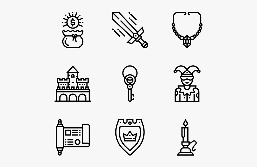 Medieval Icon Packs Vector - Medieval Png , Free Transparent Clipart ...