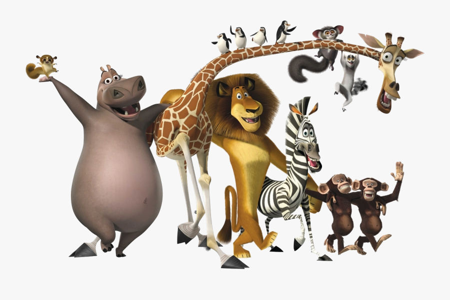 Alex Marty Melman And Gloria , Free Transparent Clipart - ClipartKey