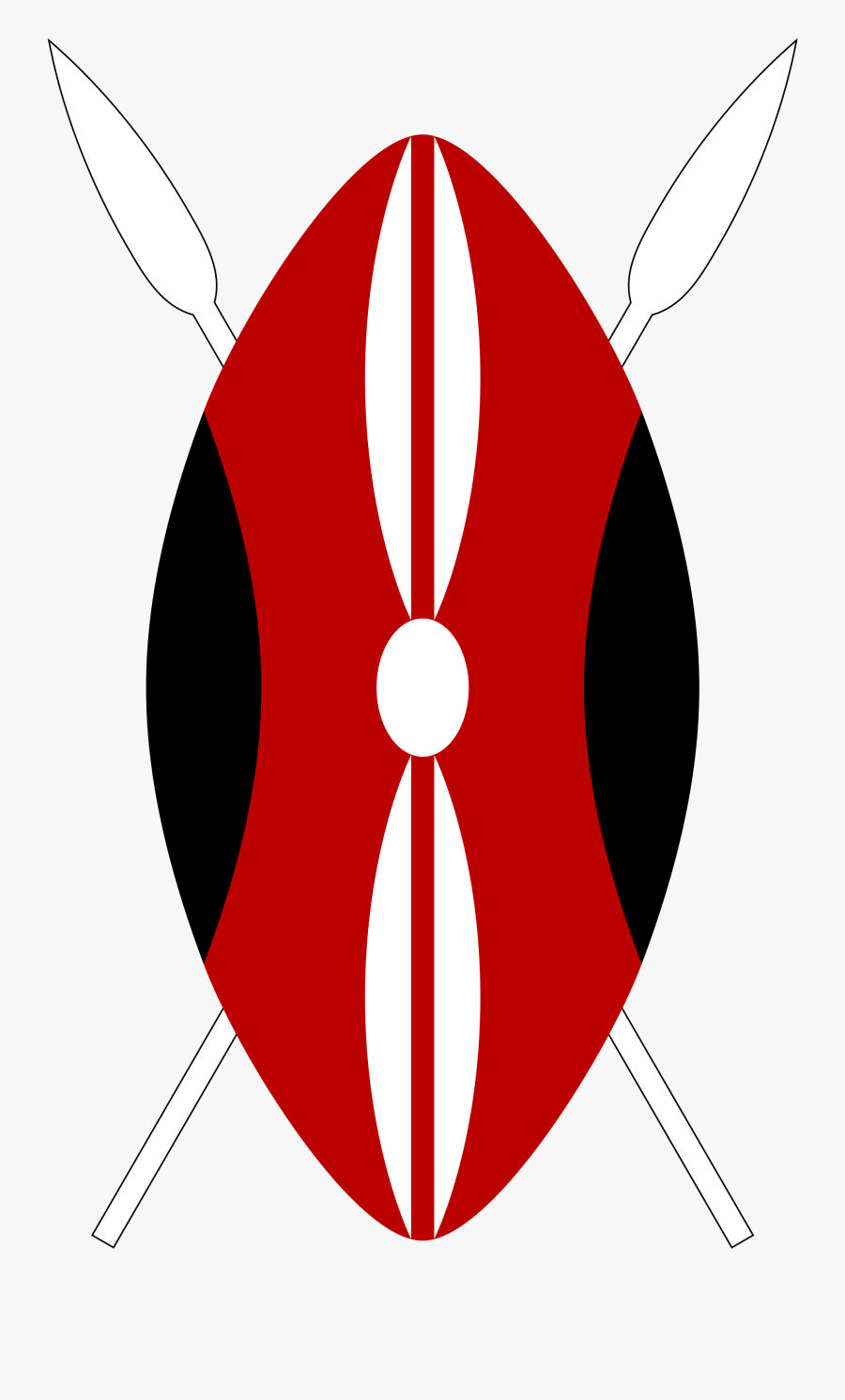 Middle Of Kenya Flag , Free Transparent Clipart - ClipartKey