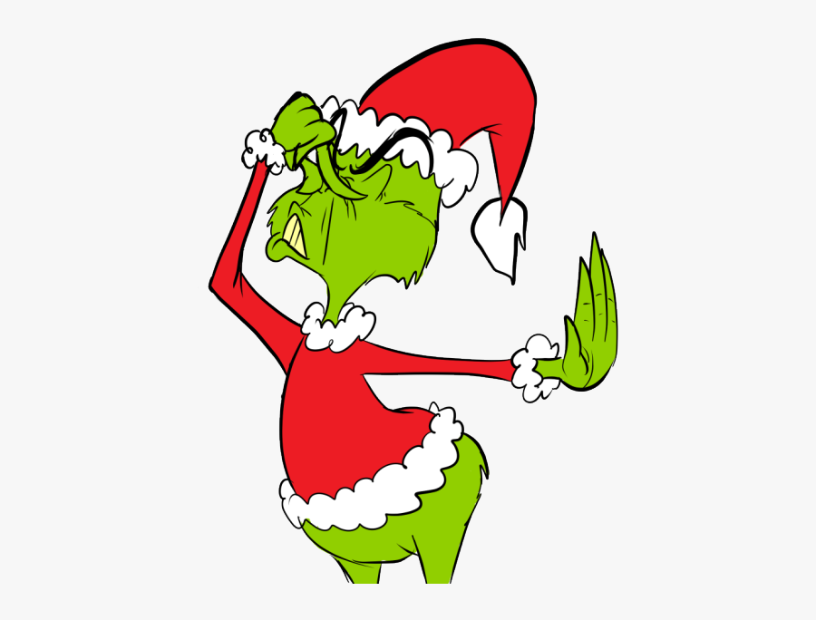 Image - Artist Transparent Grinch , Free Transparent Clipart - ClipartKey