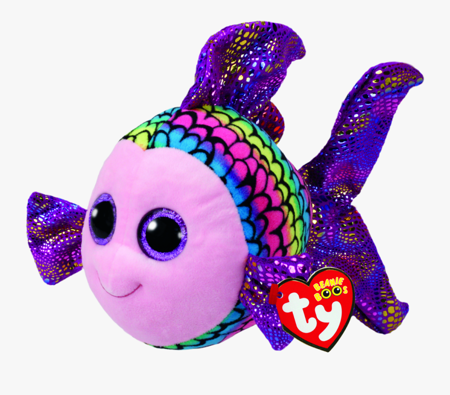 Ty Beanie Boo Flippy The Fish Clipart , Png Download - Beanie Boo ...