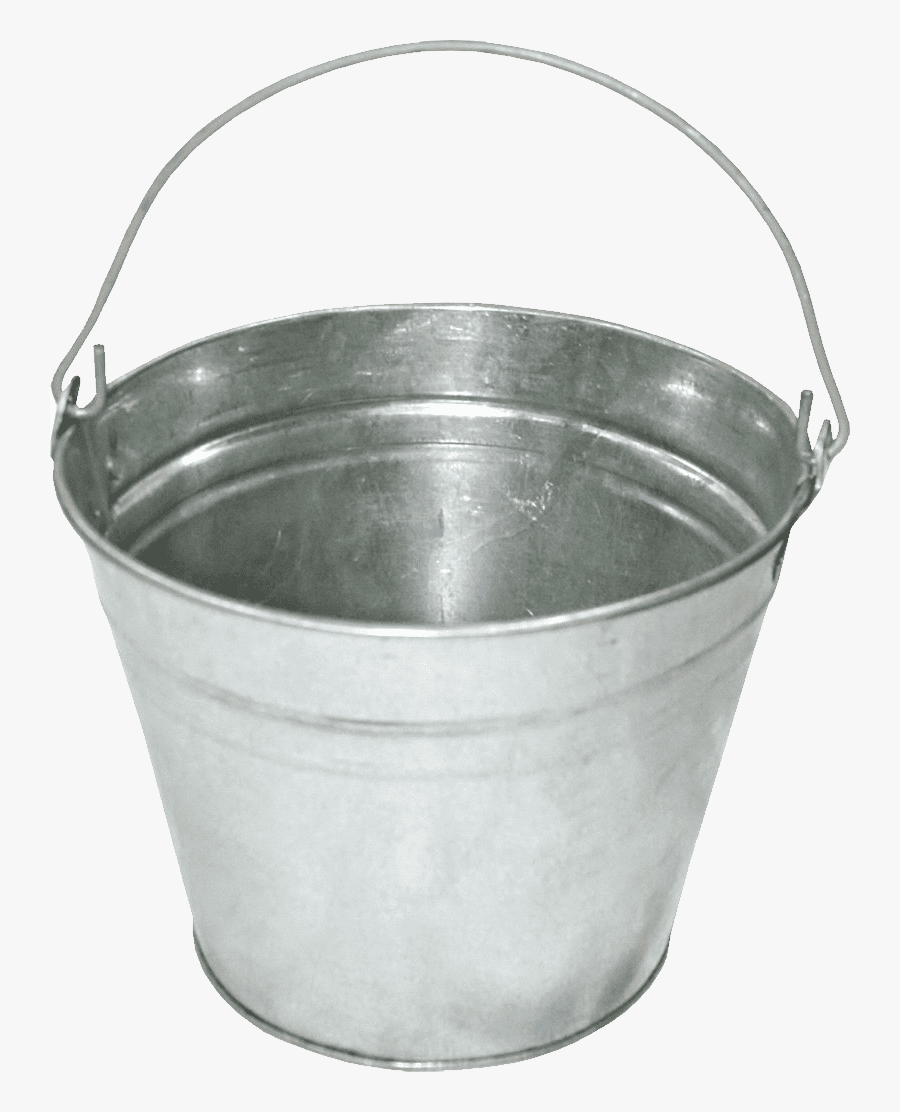 Bucket Transparent Water - Transparent Background Bucket Png , Free ...