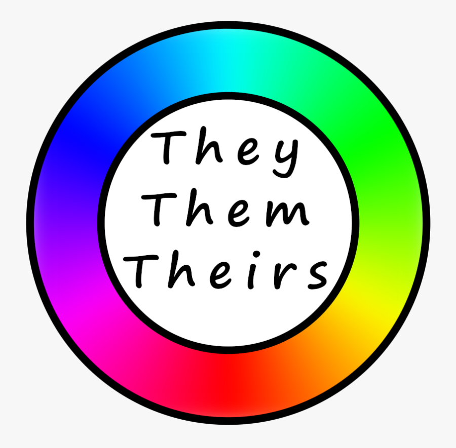 They Them Theirs - Circle , Free Transparent Clipart - ClipartKey