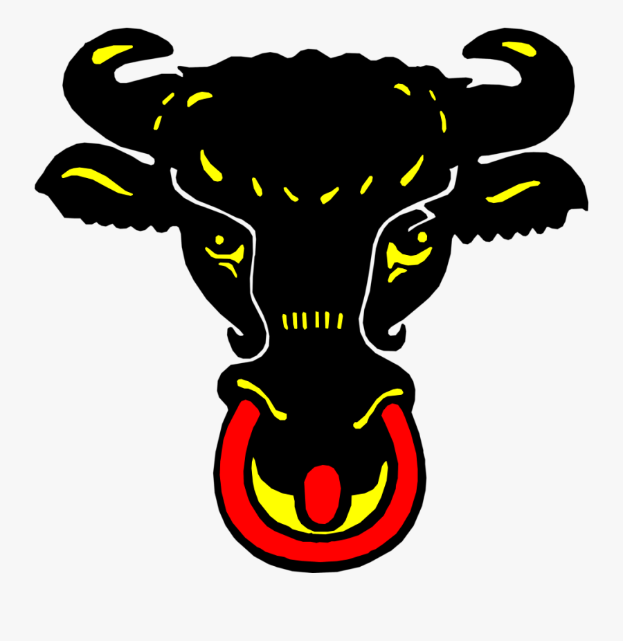 Free Stock Photo Illustration - Bull Head No Background , Free ...