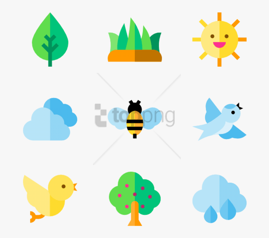 Free Png Spring Season Png Png Image With Transparent - Spring Icons ...