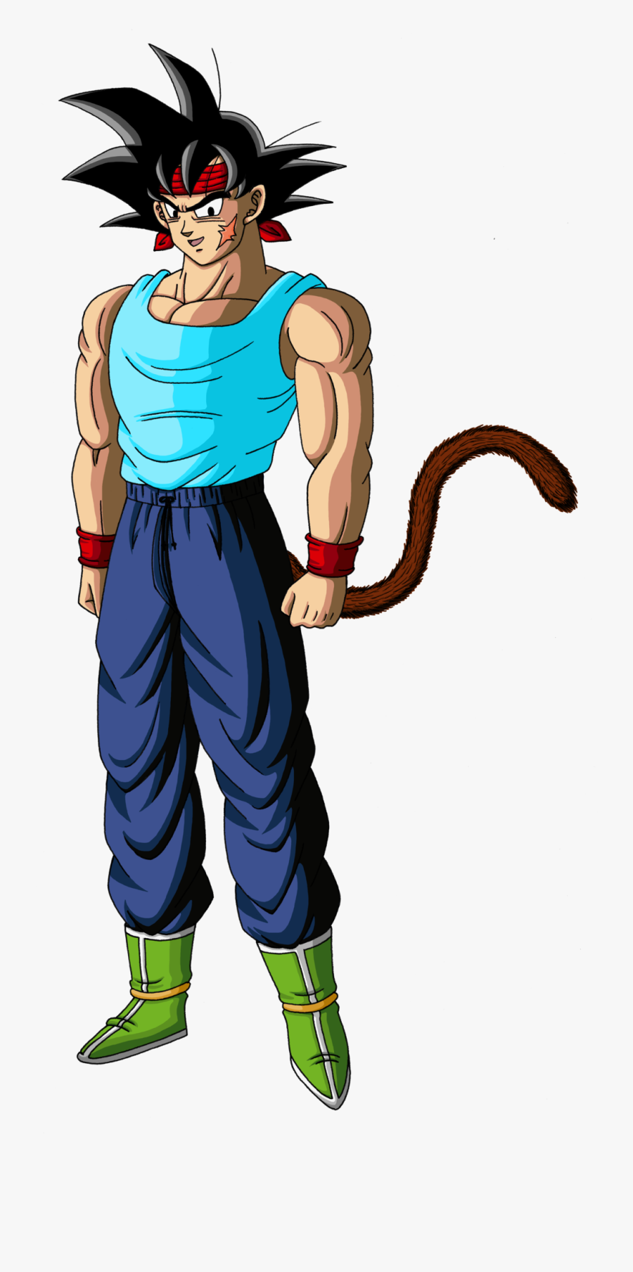 Bardock - Good Bardock , Free Transparent Clipart - ClipartKey