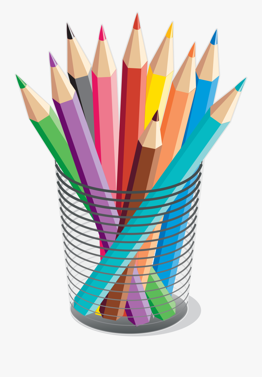 Color Pencil Vector , Free Transparent Clipart - ClipartKey