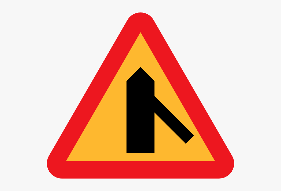 Zig Zag Road Sign , Free Transparent Clipart - ClipartKey