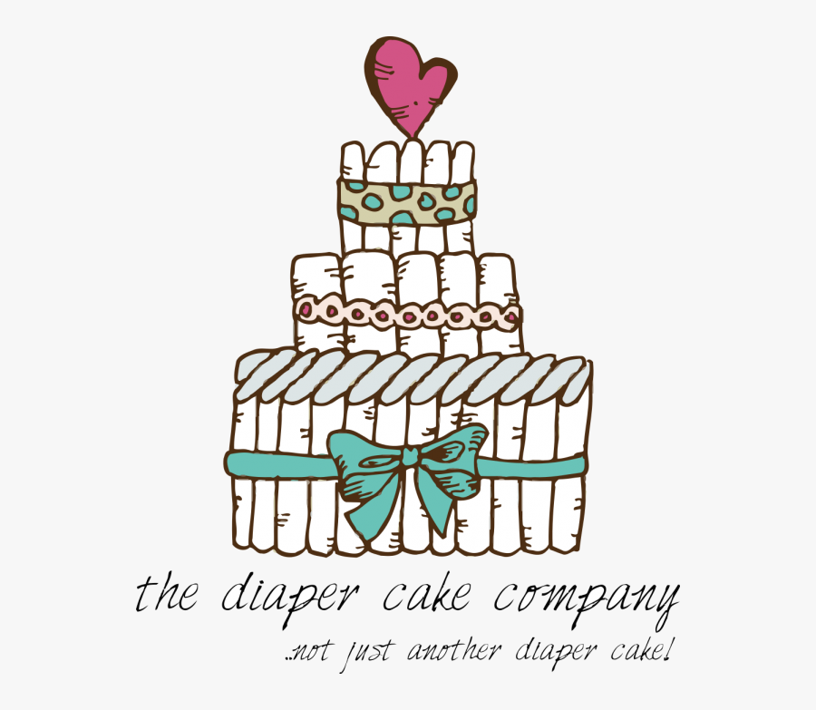 Diaper Cake Logo - Diaper Cake Business Card , Free Transparent Clipart ...
