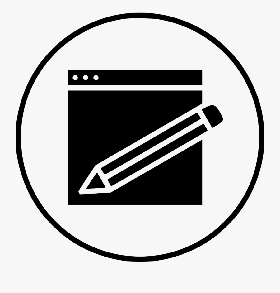 Edit Icon Website - Website Edit Icon , Free Transparent Clipart ...