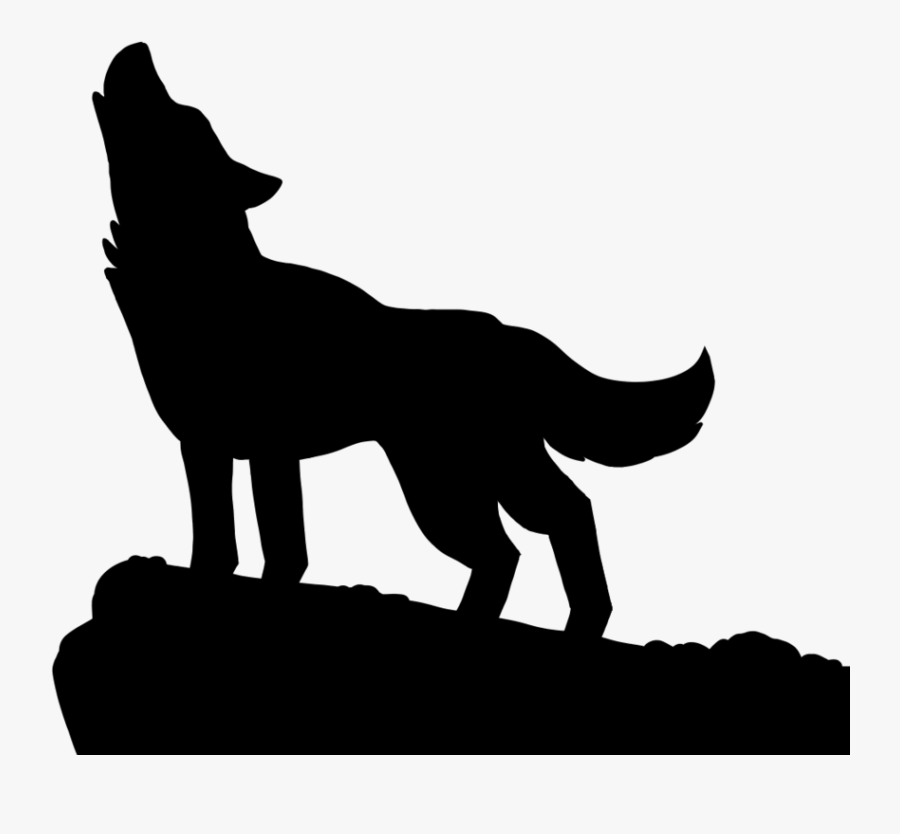 Wolf Silhouette Transparent At Getdrawings - Transparent Background ...