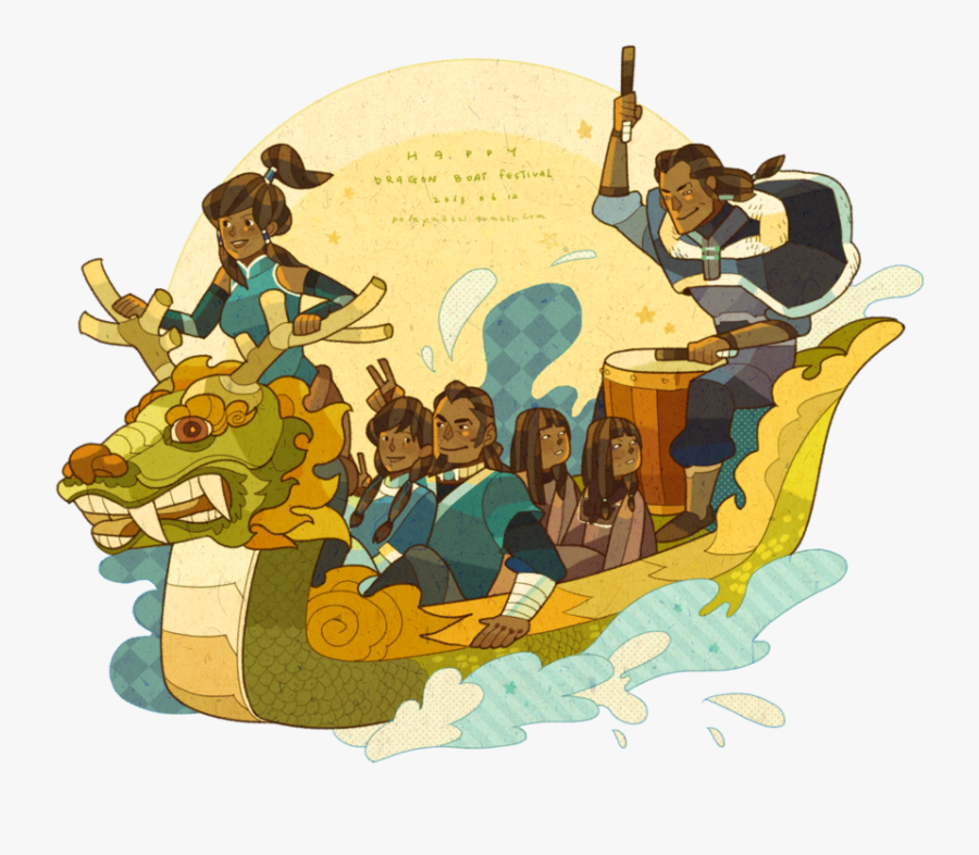 Happy Chinese Dragon Boat Festival , Free Transparent Clipart - ClipartKey