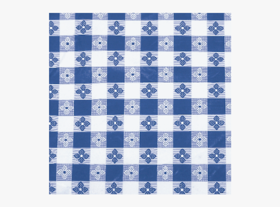 Clip Art Blue Checkered Tablecloth - Square Cloth , Free Transparent ...