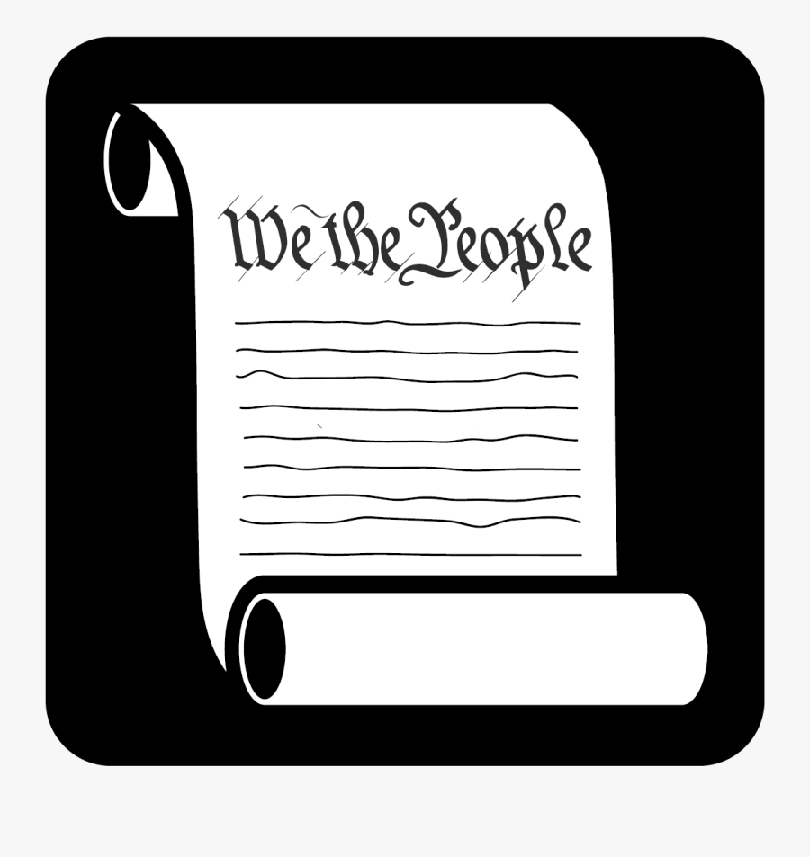 The Us Constitution On A Scroll Reading "we The People" , Free ...