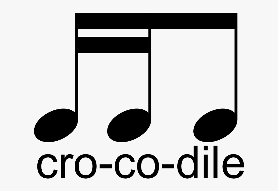 Words To Go With Sixteenth Notes - Two Semiquavers And Quaver , Free ...