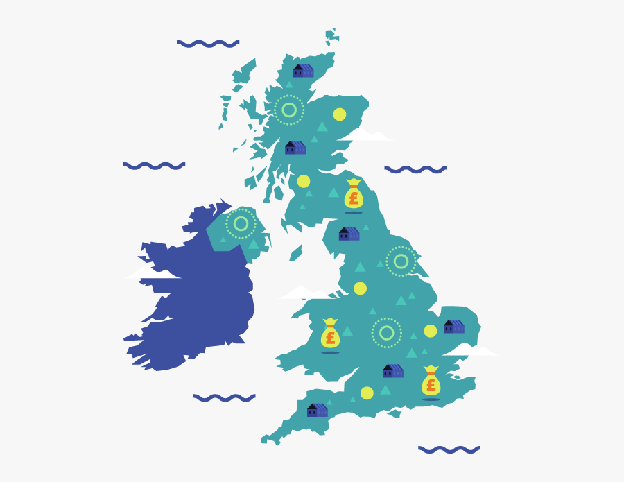 Map Of Uk , Free Transparent Clipart - ClipartKey