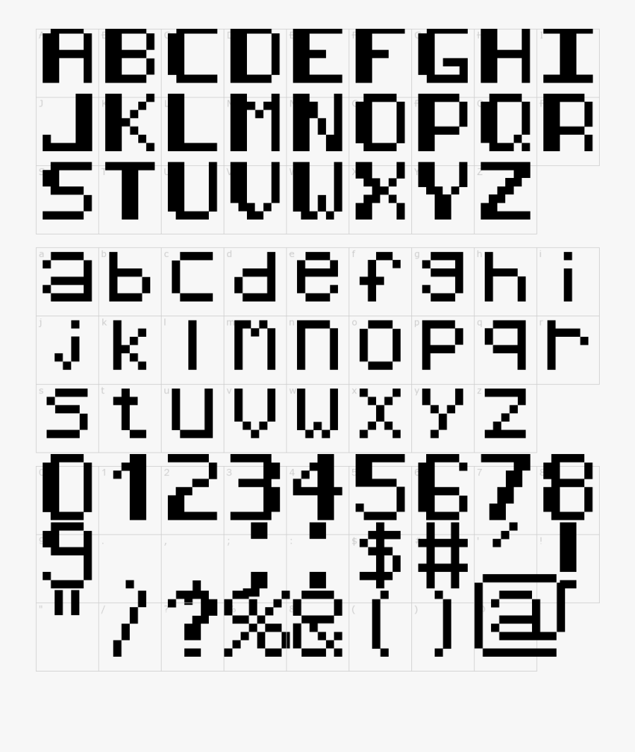 Clip Art Font Characters - Illustration , Free Transparent Clipart ...