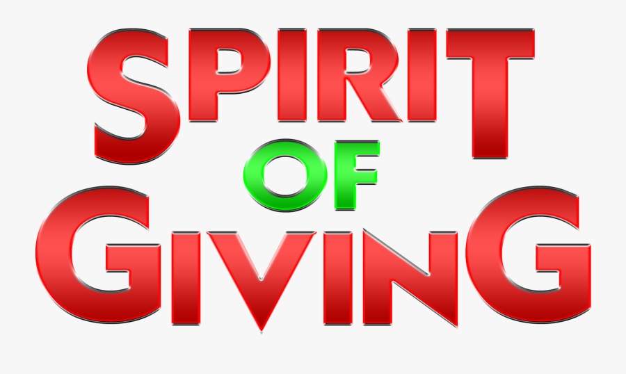 Spirit Of Giving , Free Transparent Clipart - ClipartKey