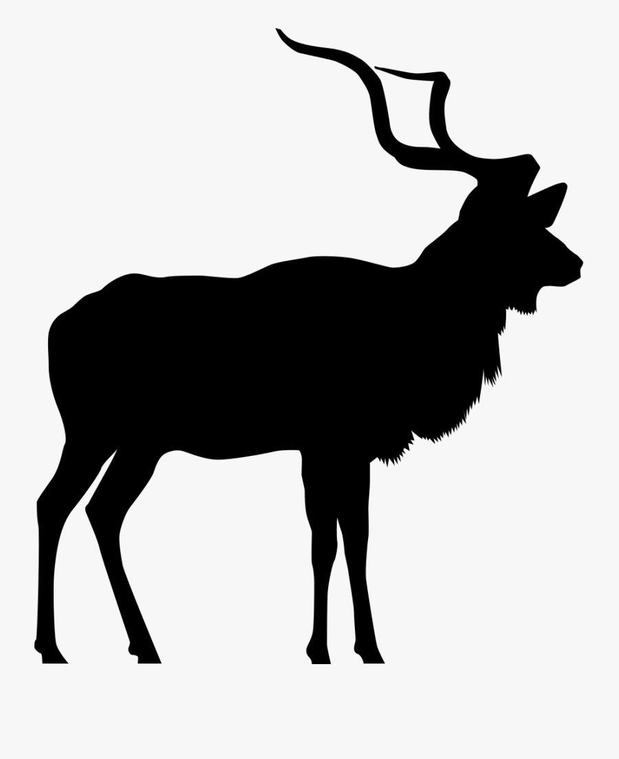 Borders And Frames Silhouette Clip Art - Kudu Png , Free Transparent ...