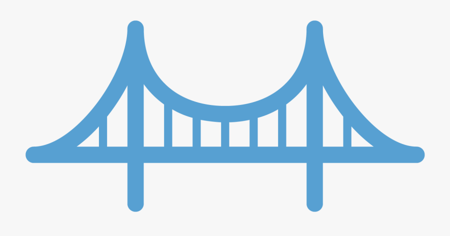 Bridge Icon Blue , Free Transparent Clipart - ClipartKey