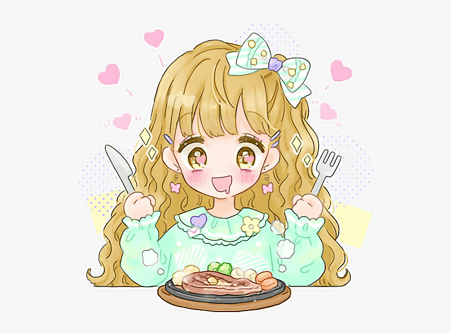Transparent Hungry Girl Clipart - Cartoon , Free Transparent Clipart ...