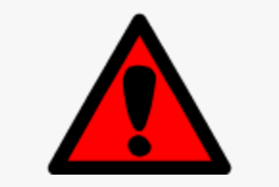 Attention Clip Art The Cliparts - Red Hazard Sign , Free Transparent ...