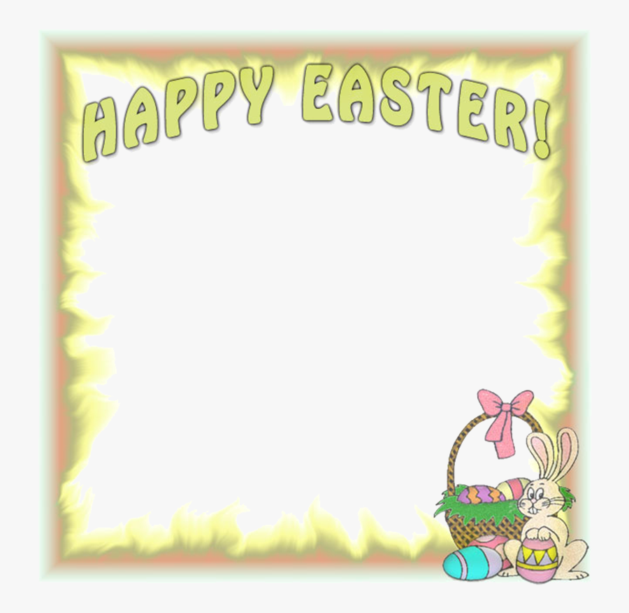 Easter Border Clipart - Poster , Free Transparent Clipart - ClipartKey