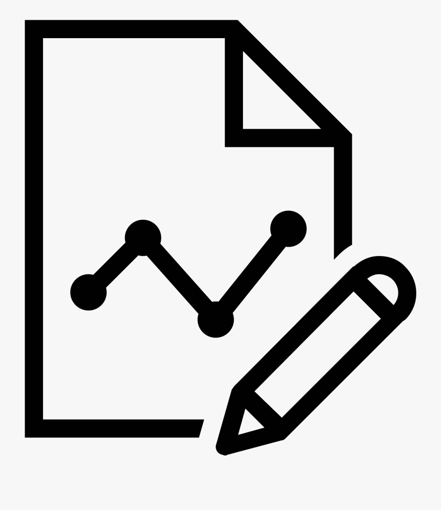 Edit Graph Report Icon - Icon Summary Icon Png , Free Transparent ...