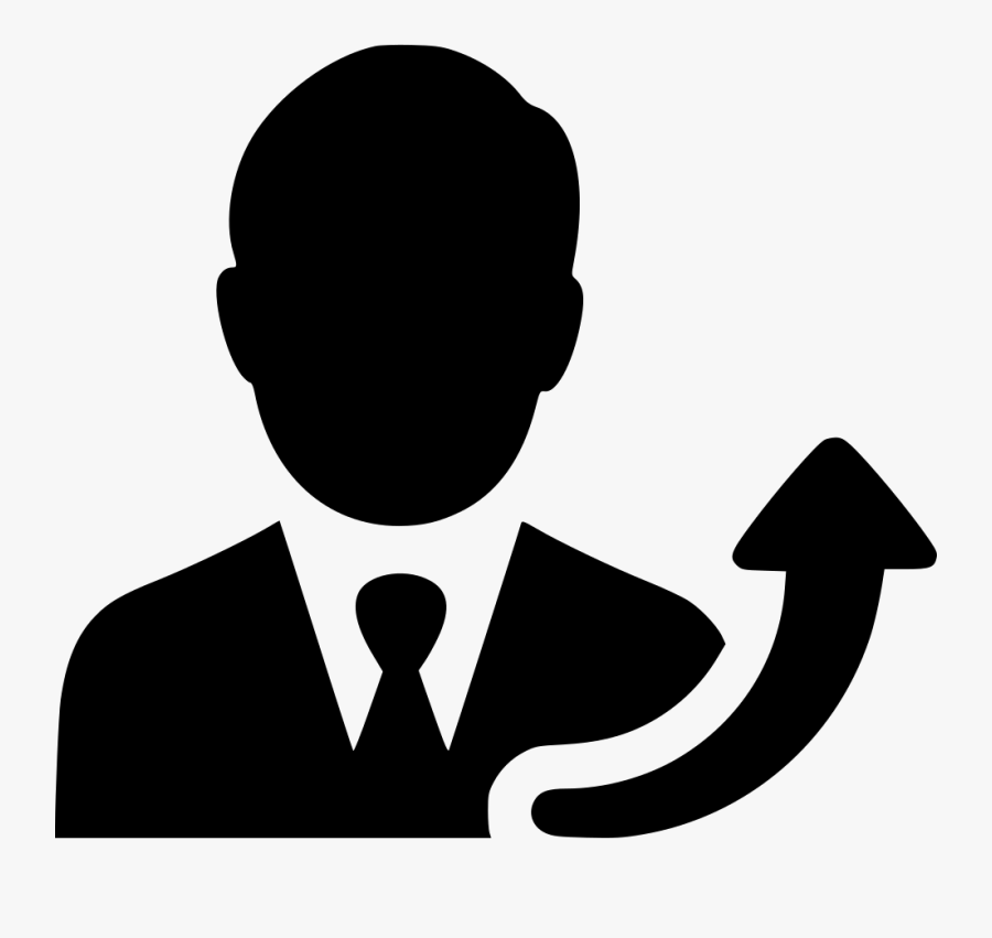 Increase Man Profit Svg - User Man Icon Png , Free Transparent Clipart ...