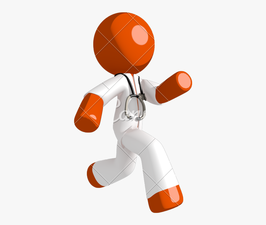 Doctor Running Or Chasing - Illustration , Free Transparent Clipart ...