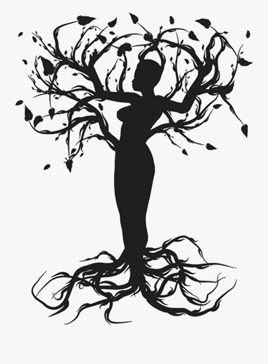 Tree Of Life Drawing Clip Art - Woman Tree , Free Transparent Clipart ...