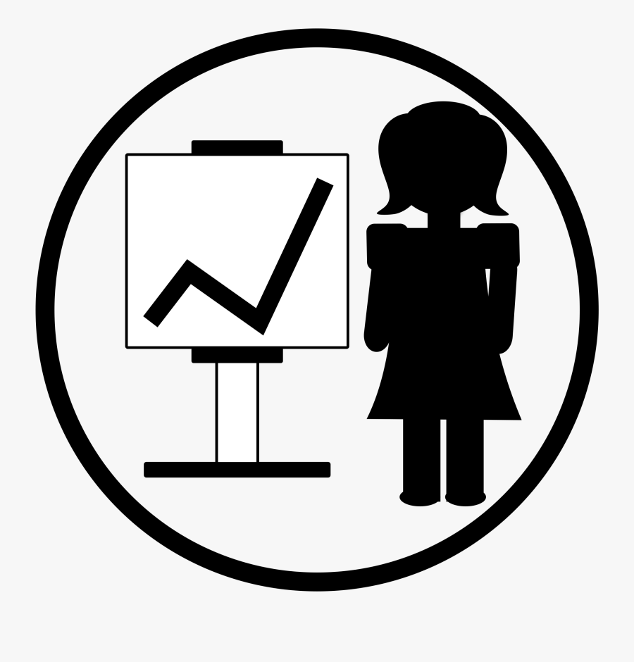 Transparent Presentation Clipart - Presentation Icon In Circle , Free ...