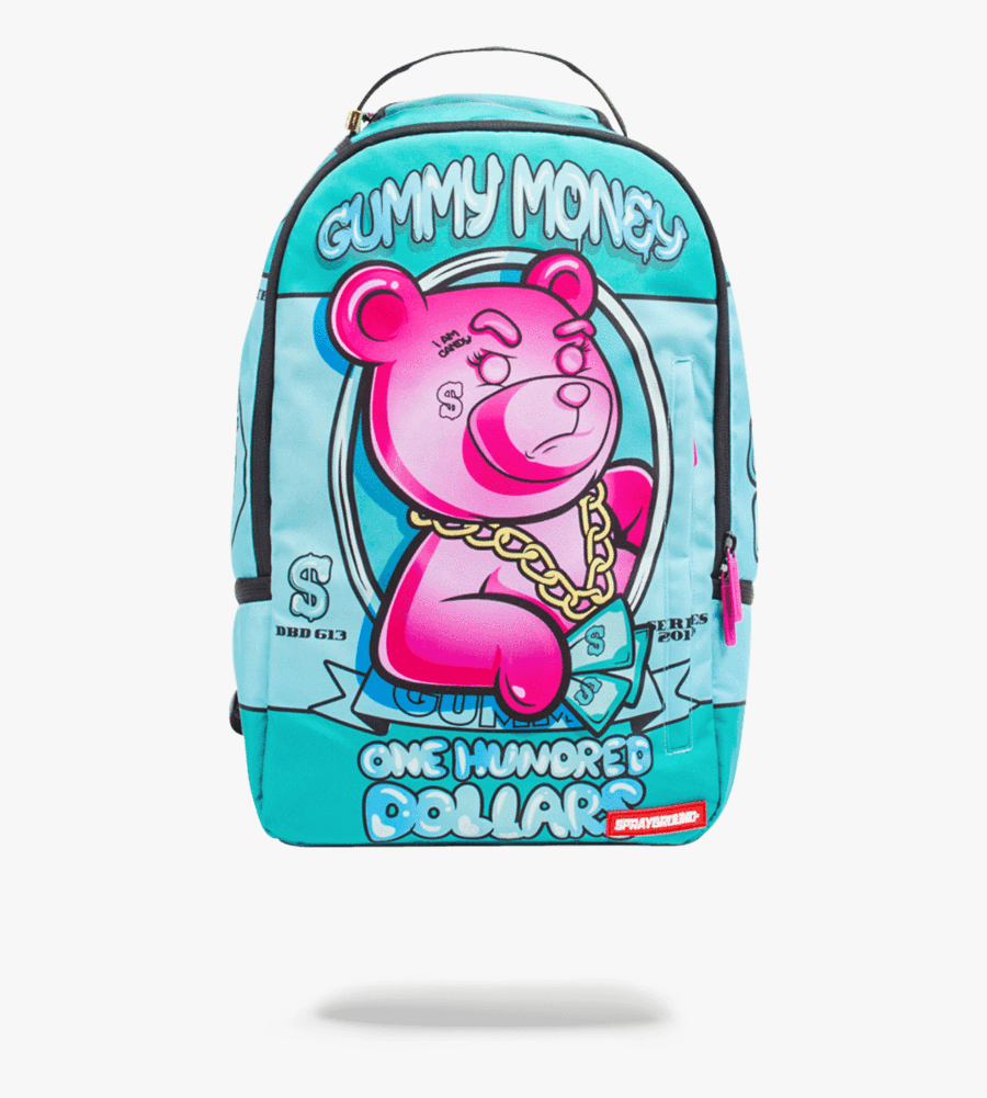 Sprayground Gummy Money Backpack , Free Transparent Clipart - ClipartKey