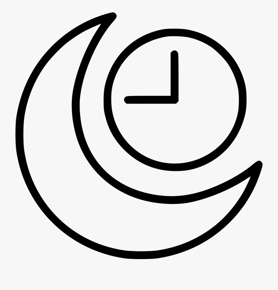 Night Time - Night Time Icon Free , Free Transparent Clipart - ClipartKey