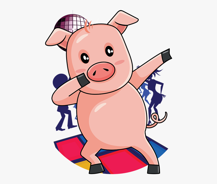 Pig Dancing , Free Transparent Clipart - ClipartKey