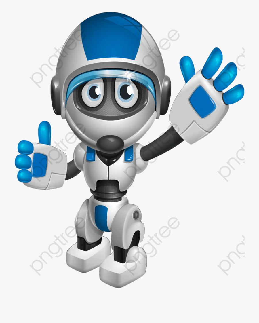 Hand Painted Goodbye - Android Robo , Free Transparent Clipart - ClipartKey