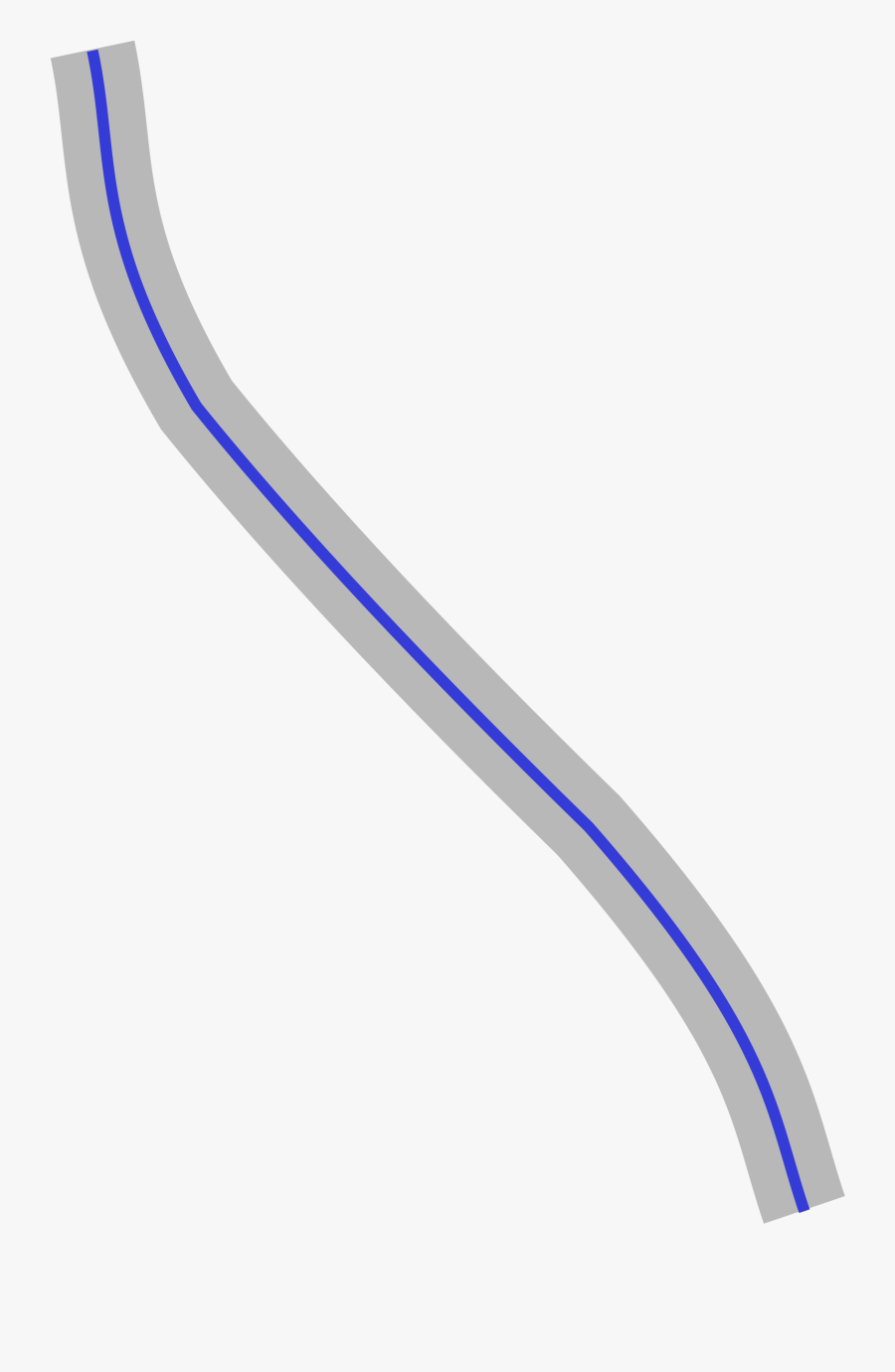 Water Stream Png - Symbol Of Stream In Map , Free Transparent Clipart ...