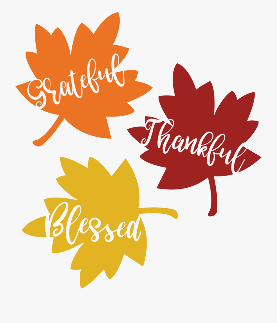 Autumn - Thankful Grateful Blessed Fall , Free Transparent Clipart ...