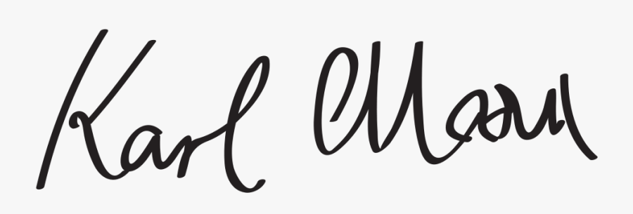 Karl Marx Signature , Free Transparent Clipart - ClipartKey