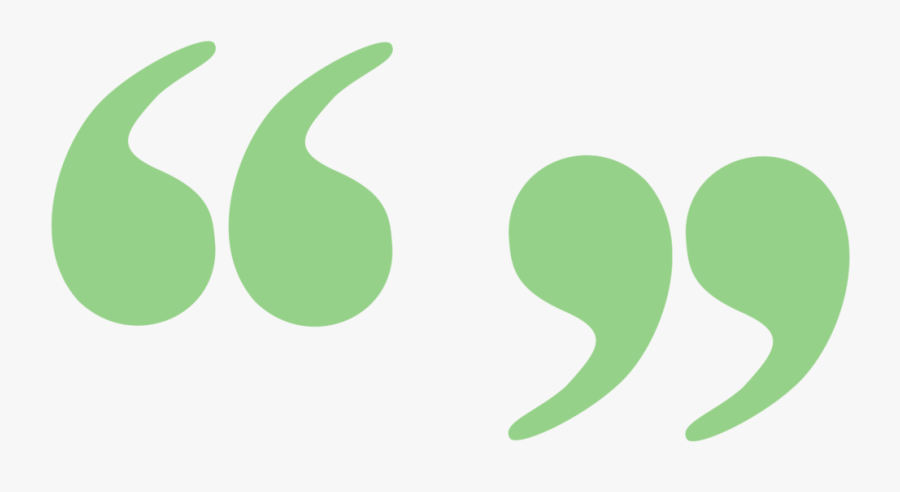 Green Quote Marks , Free Transparent Clipart - ClipartKey