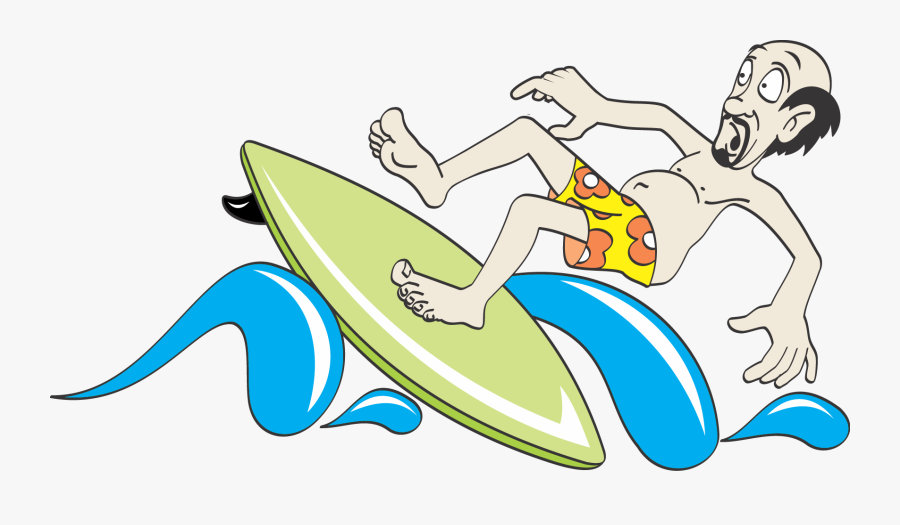 Surfer Wipeout Clipart , Free Transparent Clipart - ClipartKey