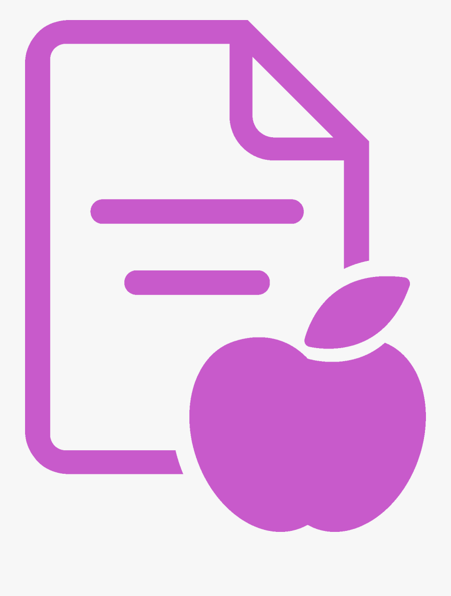 Purple Icon Online Prep - Meal Plan Icon , Free Transparent Clipart ...