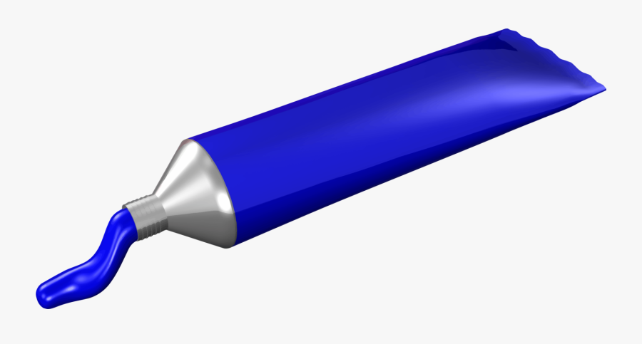 Electric Blue,color,tube - Blue Paint Tube Clipart , Free Transparent ...