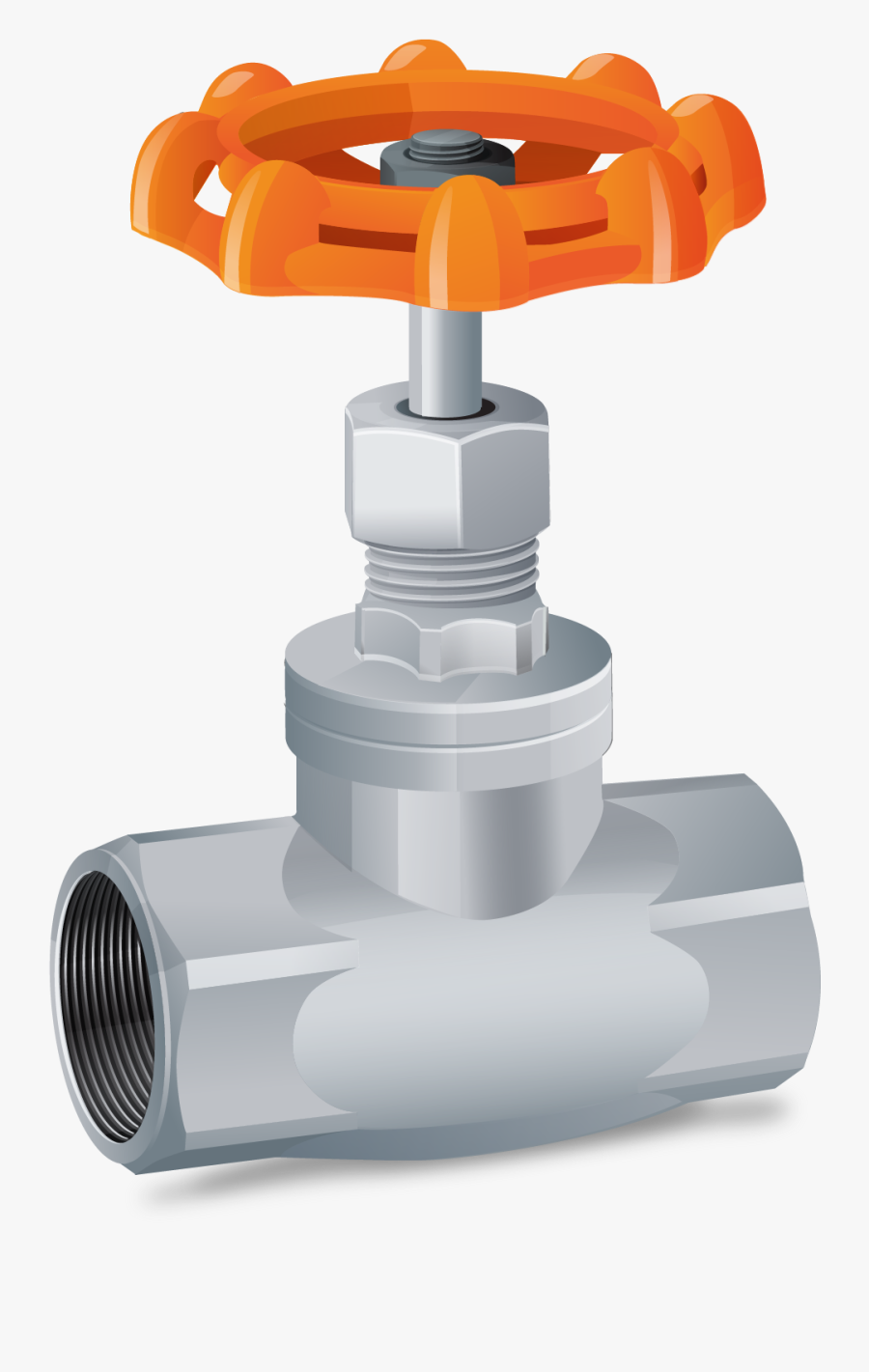 Pipe Clipart Valve - Needle Valve Pipe Fitting , Free Transparent ...